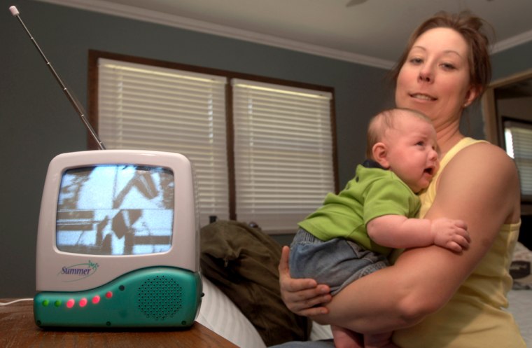 Baby monitor streams space shuttle video