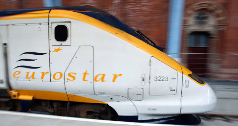 Eurostar sets Paris-London train speed record