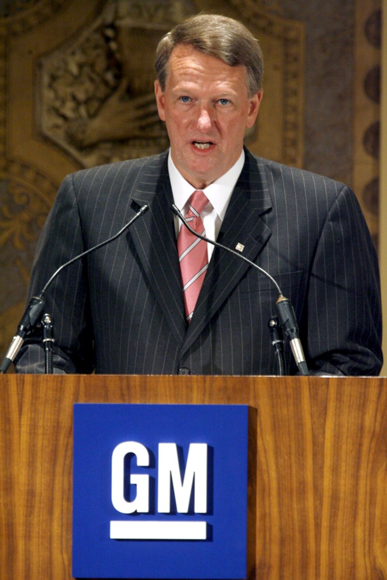 GM boss says automaker is on the right track