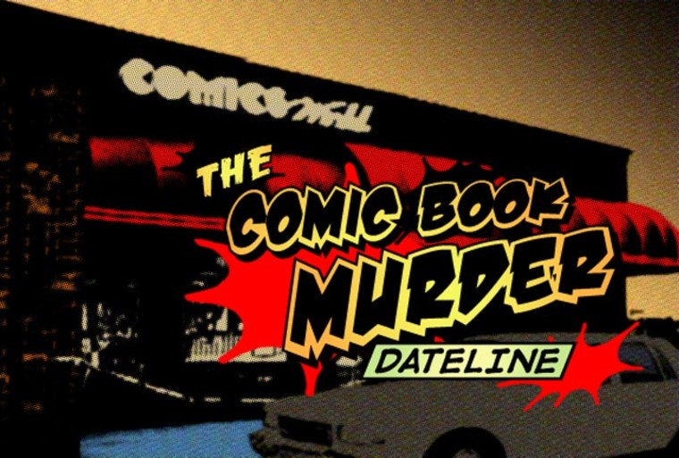 Closing the book on comic book murder