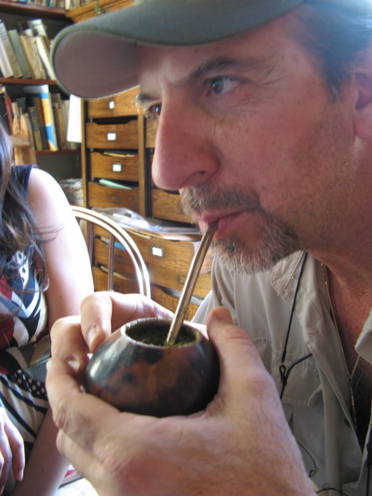 Next time you're in Argentina, try a cup of mate