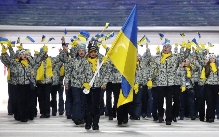Ukrainian Olympic Team Hopes to 'Raise Spirits' Back Home