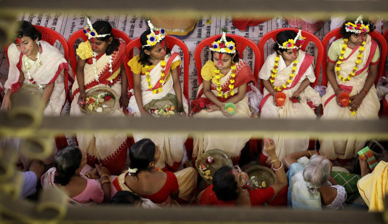 Devotees Celebrate Hindu God During Ram Navami