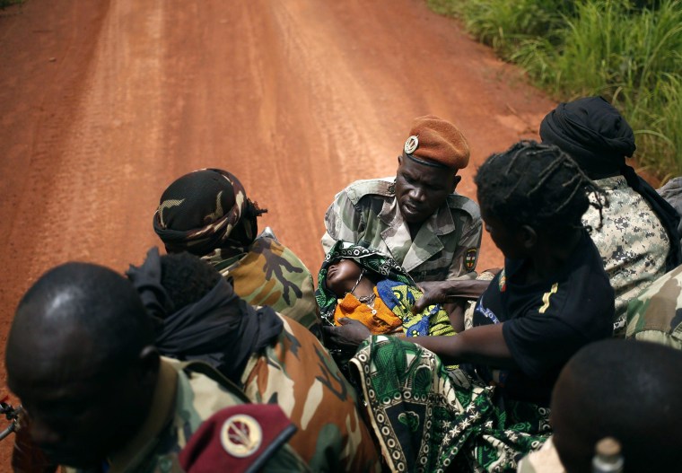 Medical Transport: Seleka Rebels Provide Assistance to Sick Child