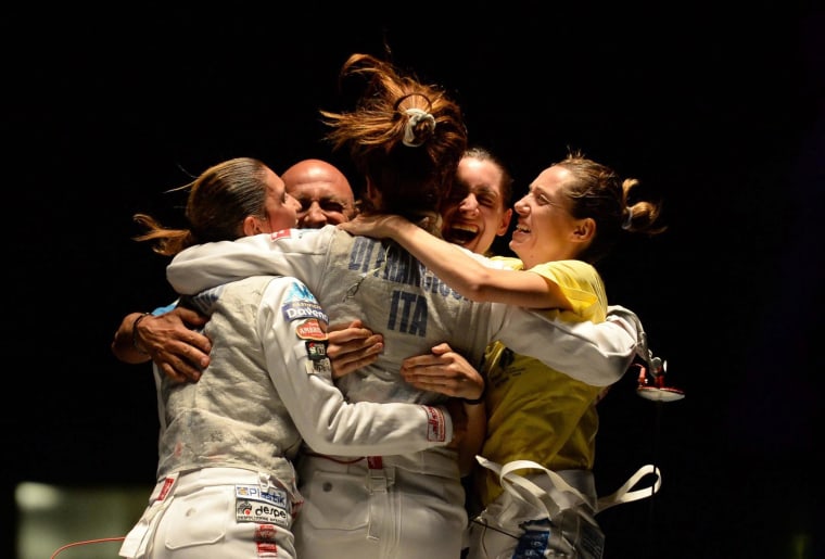 Italian Women's Team Takes Gold in European Fencing Championship