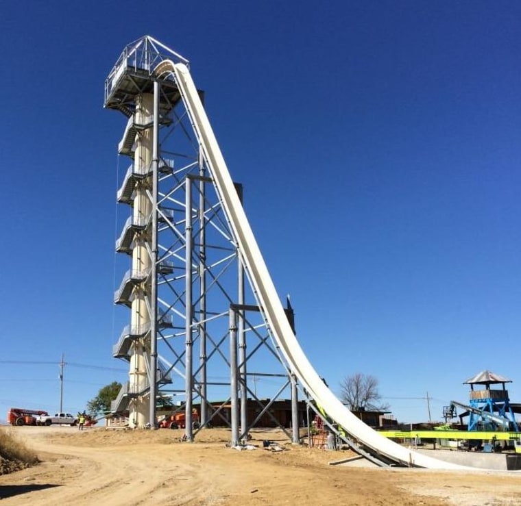 Take A Trip Down The Verruckt The World s Tallest Water Slide