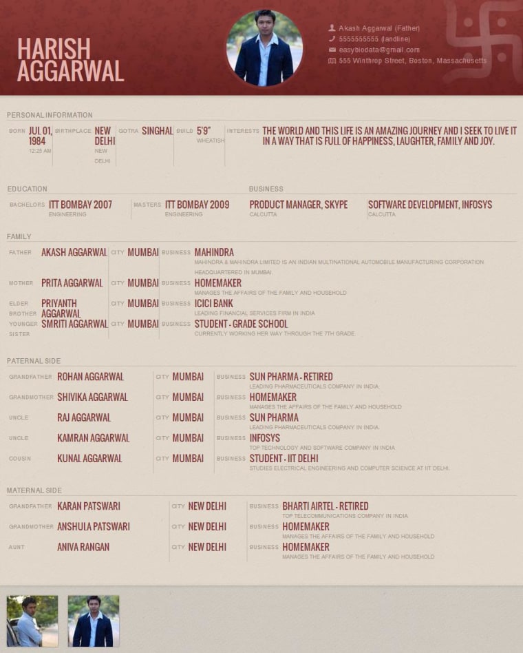 A New Digital Service Gives Indian Matchmaking a Makeover