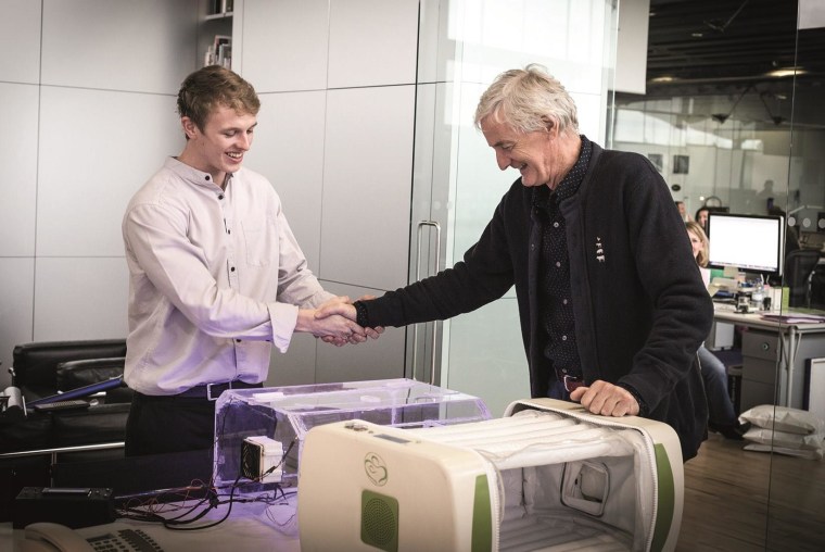 Student Inventor's Cheap, Portable Baby Incubator Wins Dyson Award