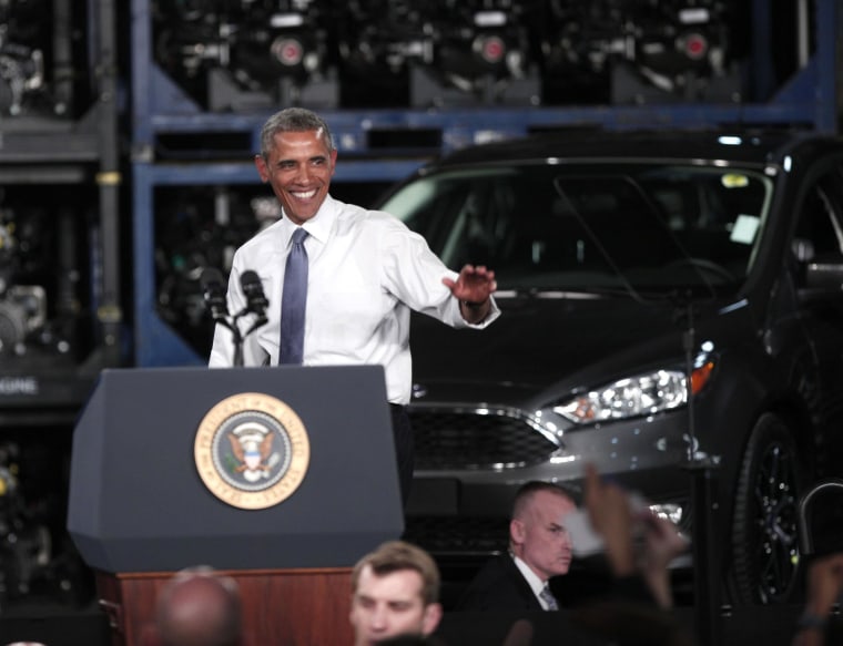 Obama: Auto Industry Proves 'Any Comeback is Possible'