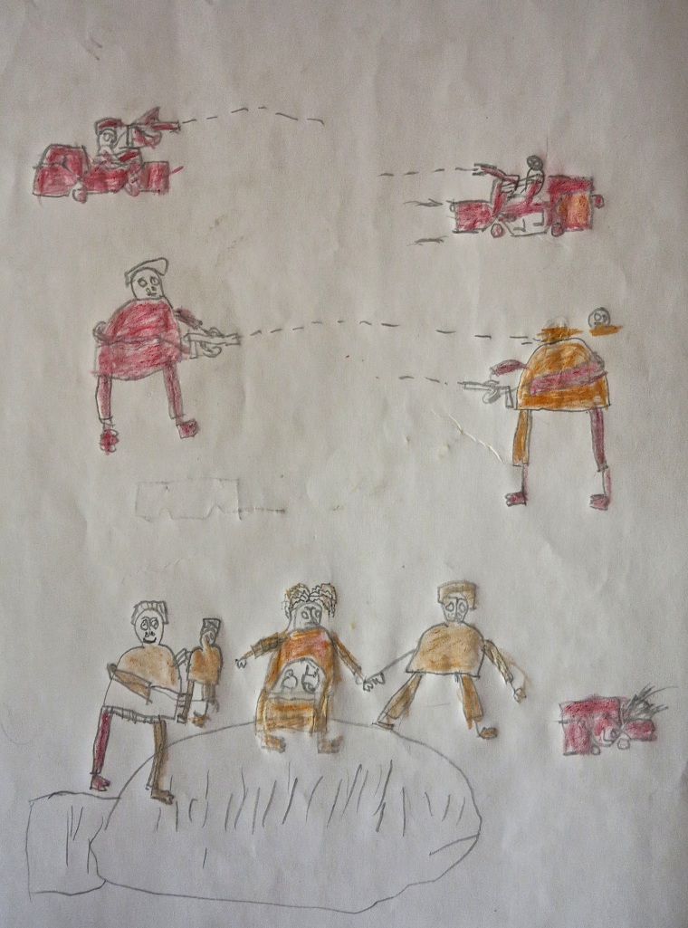 Essay: Drawings Show Children Haunted by Boko Haram Atrocities