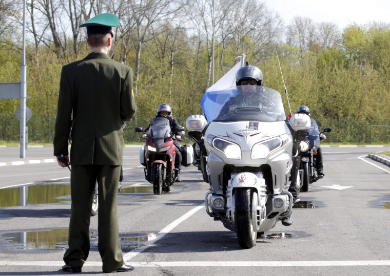 Russian Night Wolves Biker Gang Is Blocked on Cross-Europe Ride