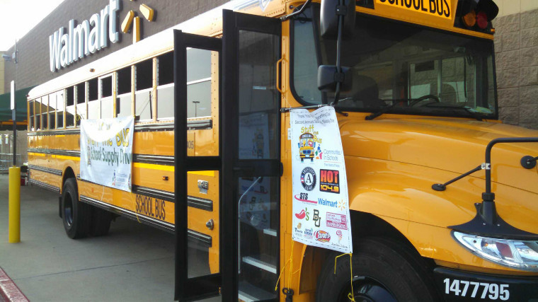 'Fill the Bus' Campaign Helps Students With Costly School Supplies