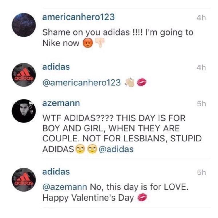 Adidas Shuts Down Haters on Instagram With Emojis