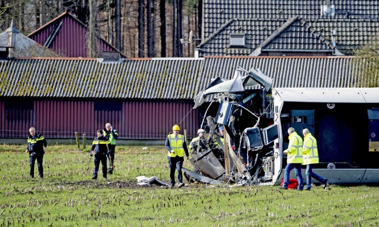 Train Crash Kills Driver in Netherlands
