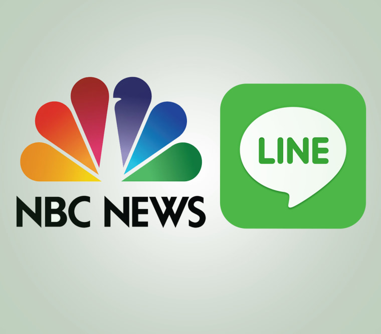 NBC News Goes On 'LINE' in New Partnership with Popular Messaging App