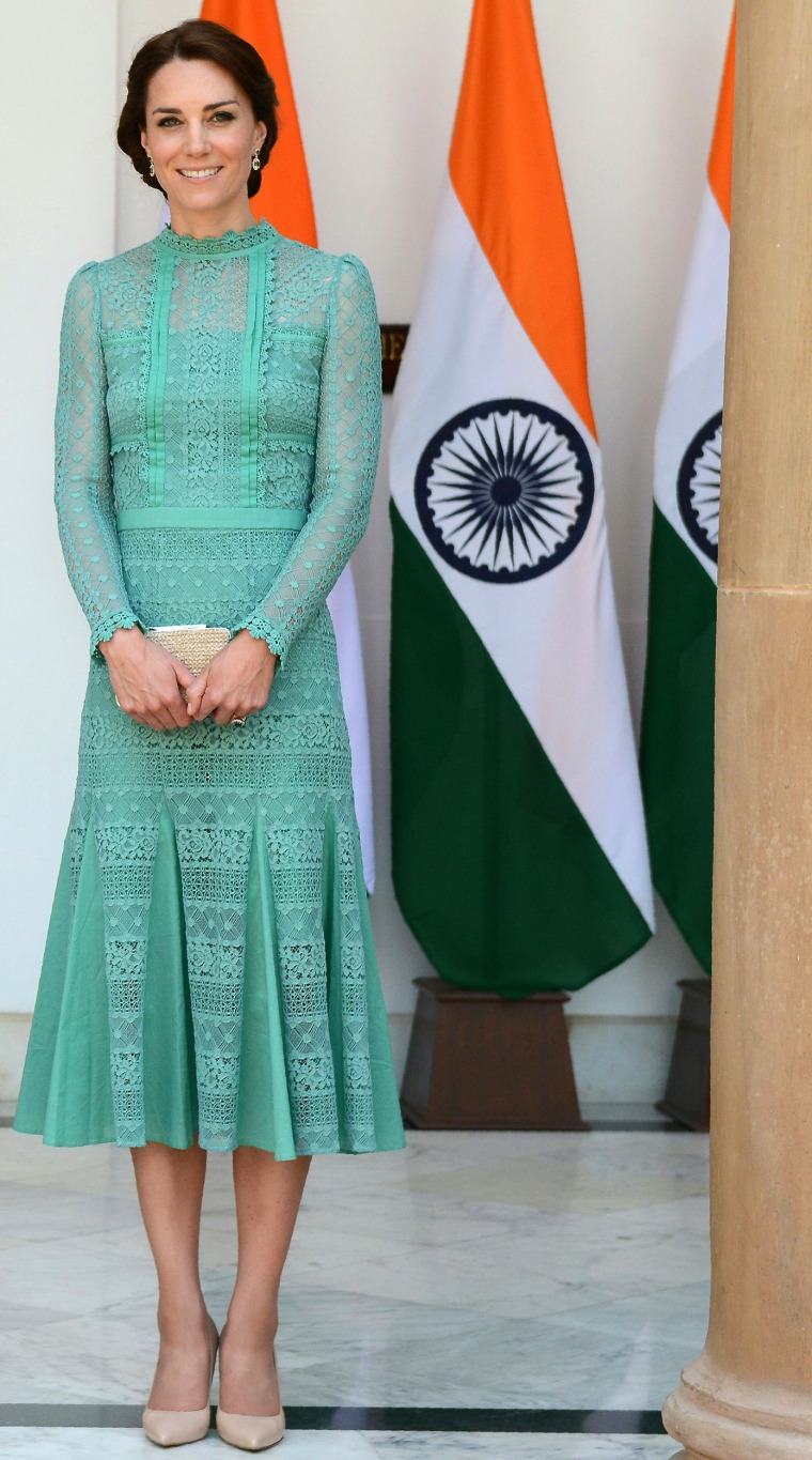 Duchess Kate's style on the royal trip to India and Bhutan
