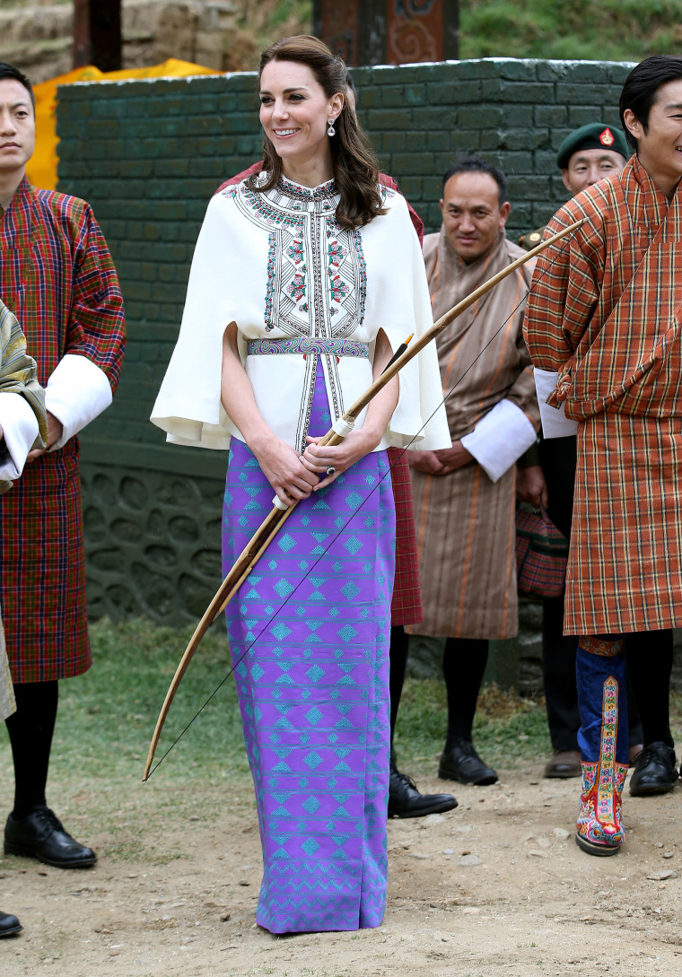 Duchess Kate's style on the royal trip to India and Bhutan