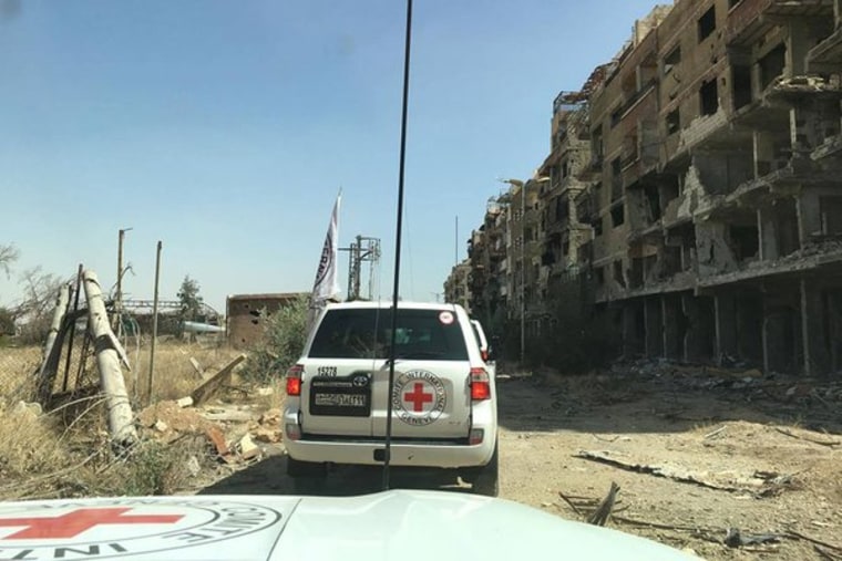 First Aid in Four Years Reaches Besieged Daraya, Syria, Amid Ceasefire