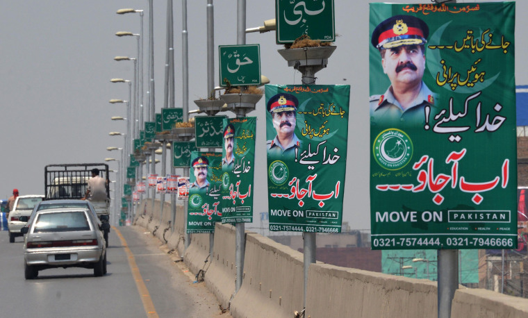 Pakistan Poster Campaign: Calls for Martial Law Pop Up Across Country