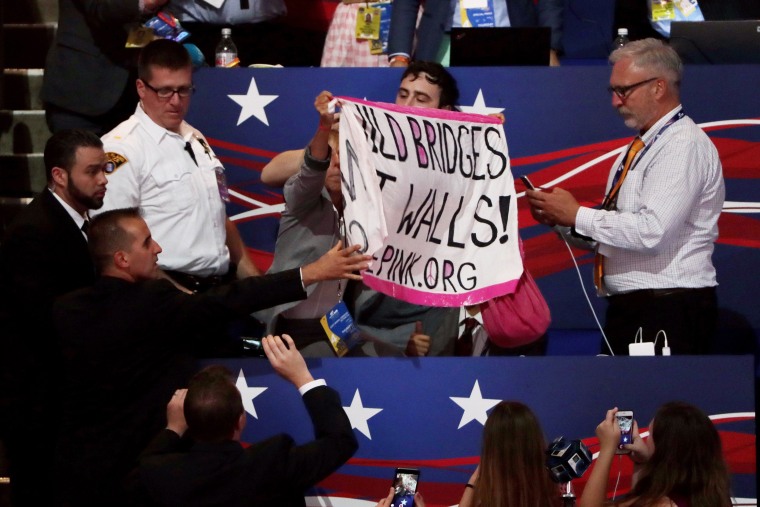Trump Protest Group Code Pink Has History of Crashing GOP Conventions