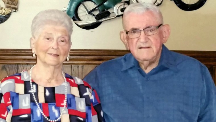 Couple die holding hands after 59 years of marriage