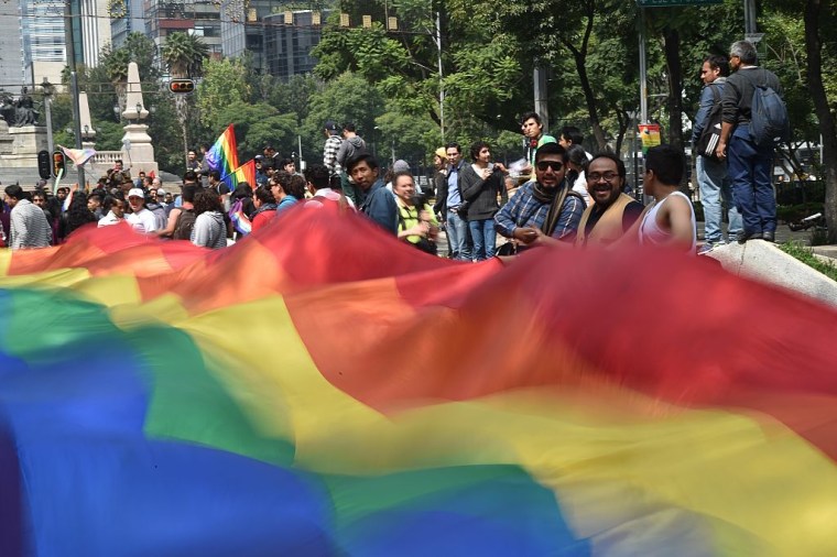 Tens Of Thousands March Against Same Sex Marriage In Mexico 1226
