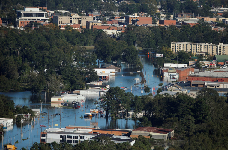 North Carolina Wades Through Post-Hurricane Flooding