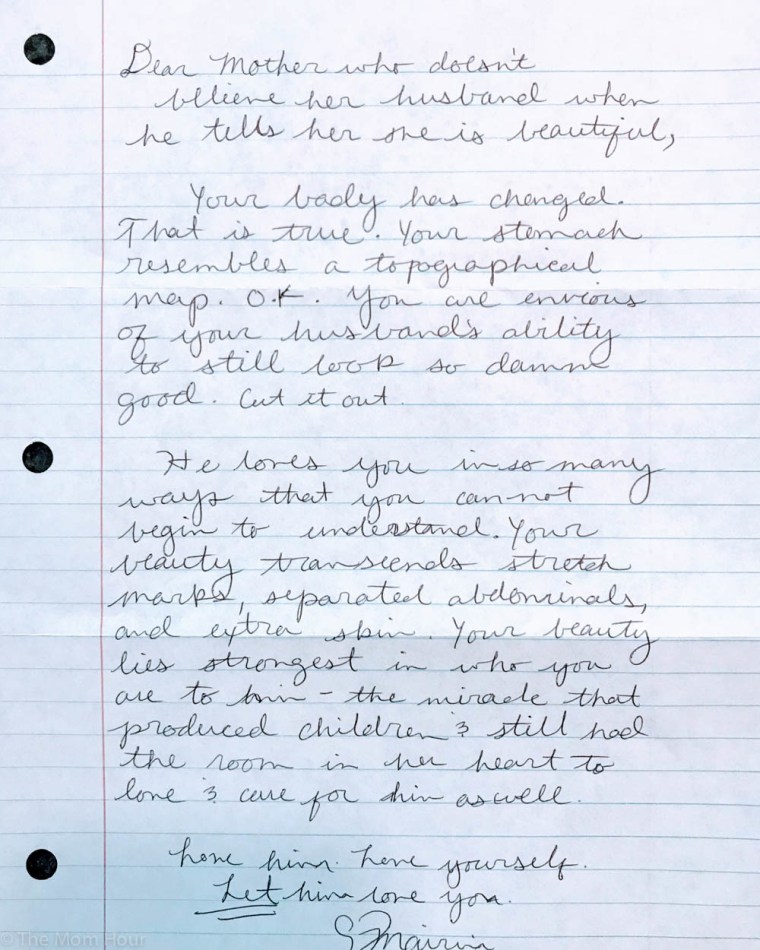 These Handwritten Mother s Day Letters Prove Moms Have Each Other s Backs These Handwritten Mother s Day Letters Prove Moms Have Each Other s Backs
