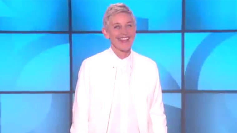 Ellen DeGeneres looks very different in this throwback pic