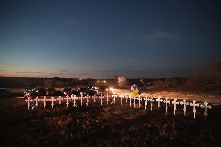 Small Texas Town Mourns Victims of Church Shooting Small Texas Town Mourns Victims of Church Shooting