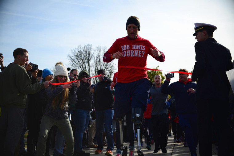 Race with Marine Rob Jones as he completes 31 marathons in 31 days for ...