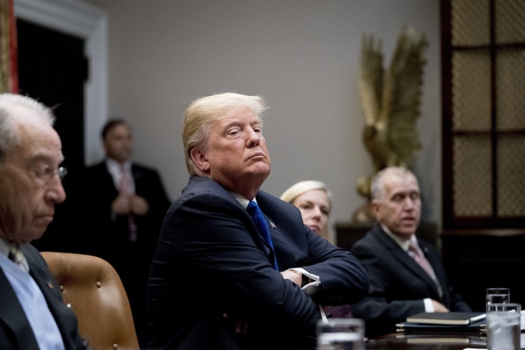 A new year brings an increasingly isolated President Trump