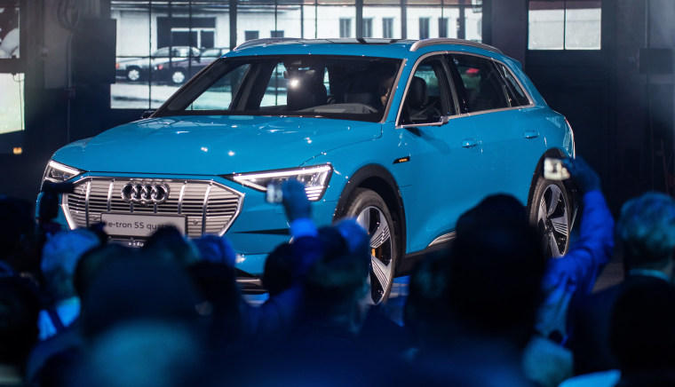 Audi’s new all-electric SUV is a rising star in electric vehicles