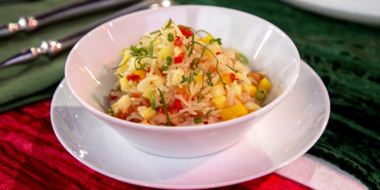 Eric Ripert's Caribbean Fried Rice with Shrimp Recipe