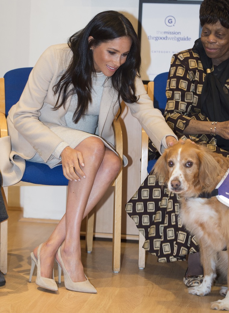 Meghan Markle laughs off 'fat lady' comment — see the video Meghan Markle laughs off 'fat lady' comment — see the video