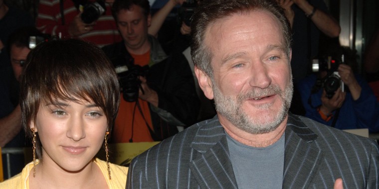 Robin Williams' daughter lends support to Luke Perry's daughter
