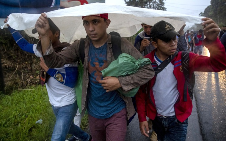 Honduran migrants crossing Guatemala face more obstacles but still hope ...