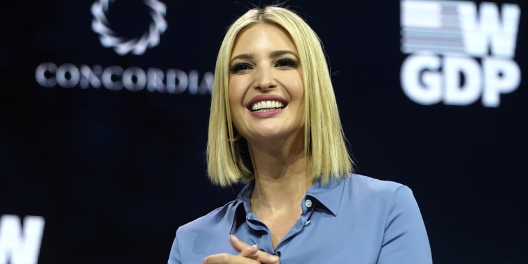 Ivanka Trump debuts '90s-inspired chunky highlights