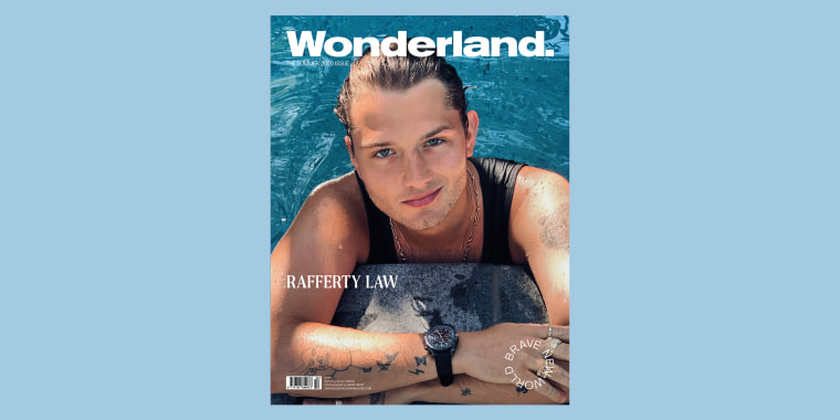 Rafferty Law, Jude Law's son, poses for Wonderland Magazine