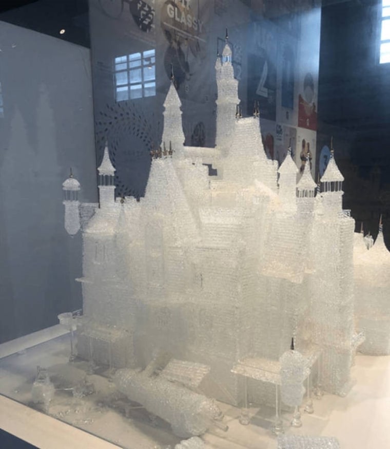 Kids break $64,000 glass castle at Shanghai Museum of Glass