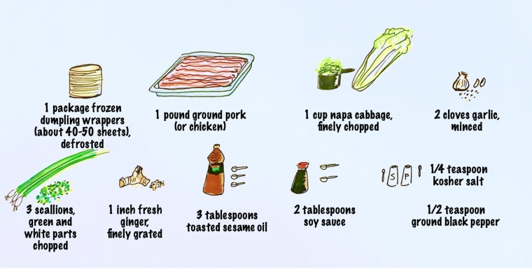 How to Make Mandu (Korean Dumplings): An Illustrated Guide