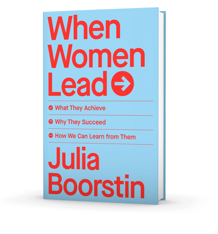 Julia Boorstin, CNBC reporter on new book 'When Women Lead'