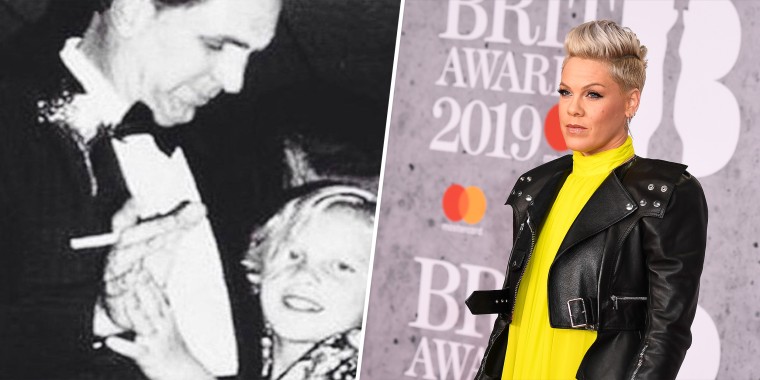 Pink Shares Poignant Photo Of Final Moments With Her Late Father
