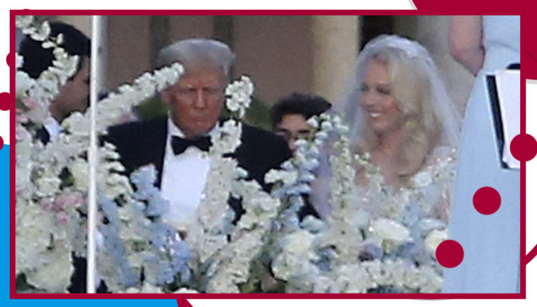 Donald Trump lanza advertencia al yerno en plena boda y frente a su ...