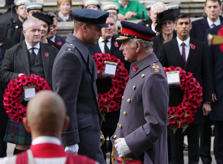 Camilla stands with Kate Middleton for Remembrance Sunday