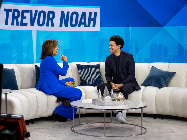 Trevor Noah wows Hoda Kotb with Obama, Bill Clinton impressions
