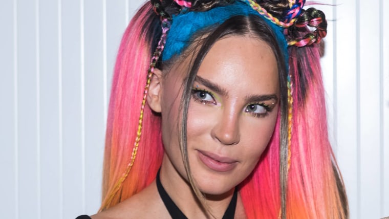 Belinda cumplió el sueño de una niña invidente