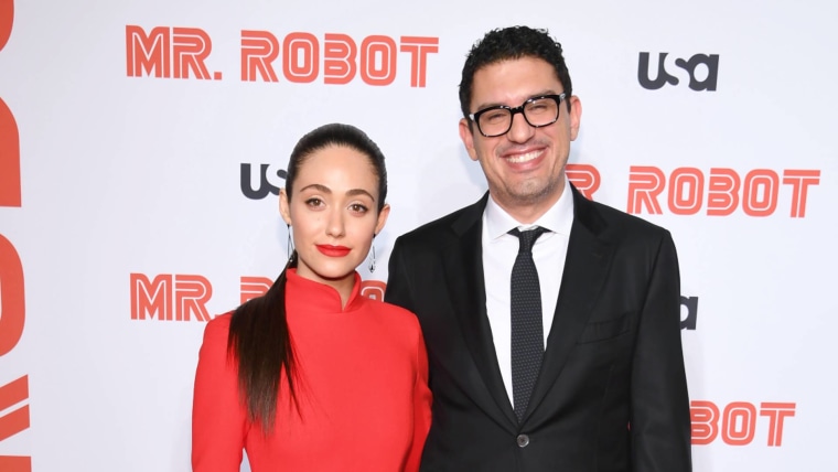 Emmy Rossum dio a luz en secreto a su segundo hijo con Sam Esmail