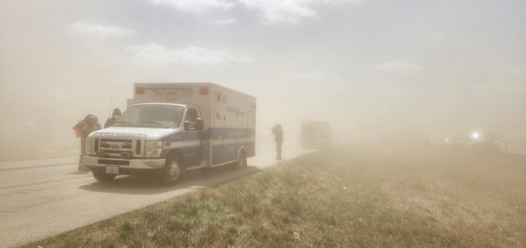 6 Dead, Dozens Injured After Illinois Dust Storm Causes Deadly Pileup