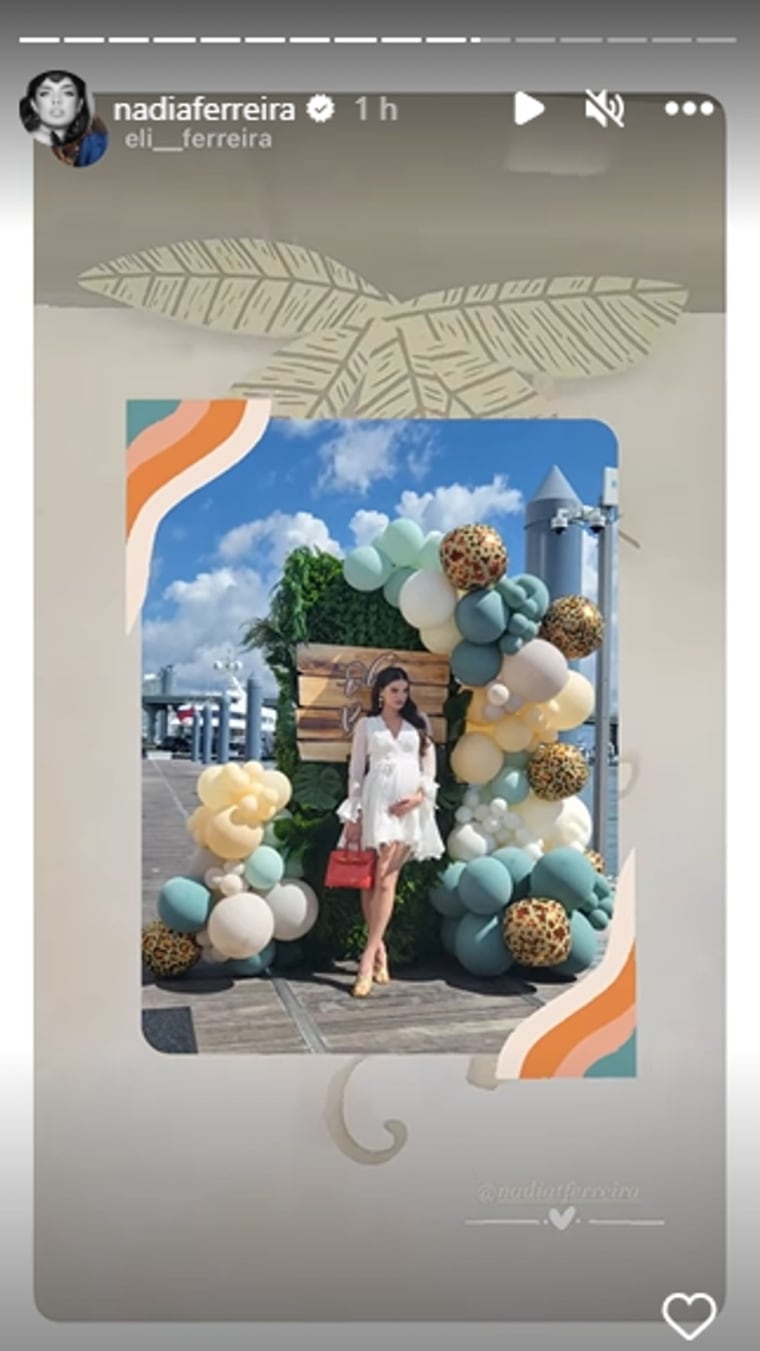 Así fue el 'baby shower' de Nadia Ferreira a bordo de un yate